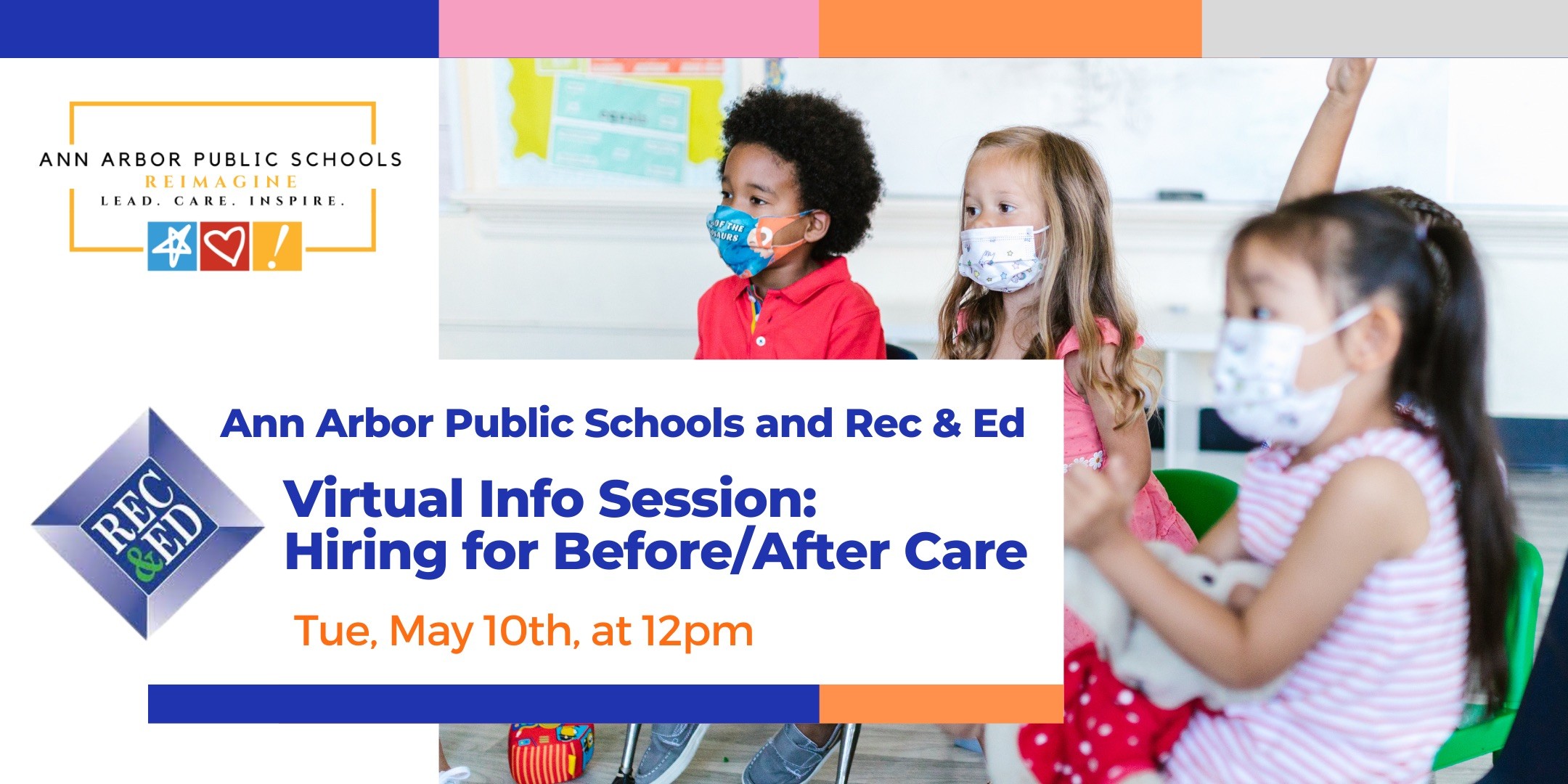 Virtual Info Session: AAPS/Rec & Ed Hiring for Before/After Care